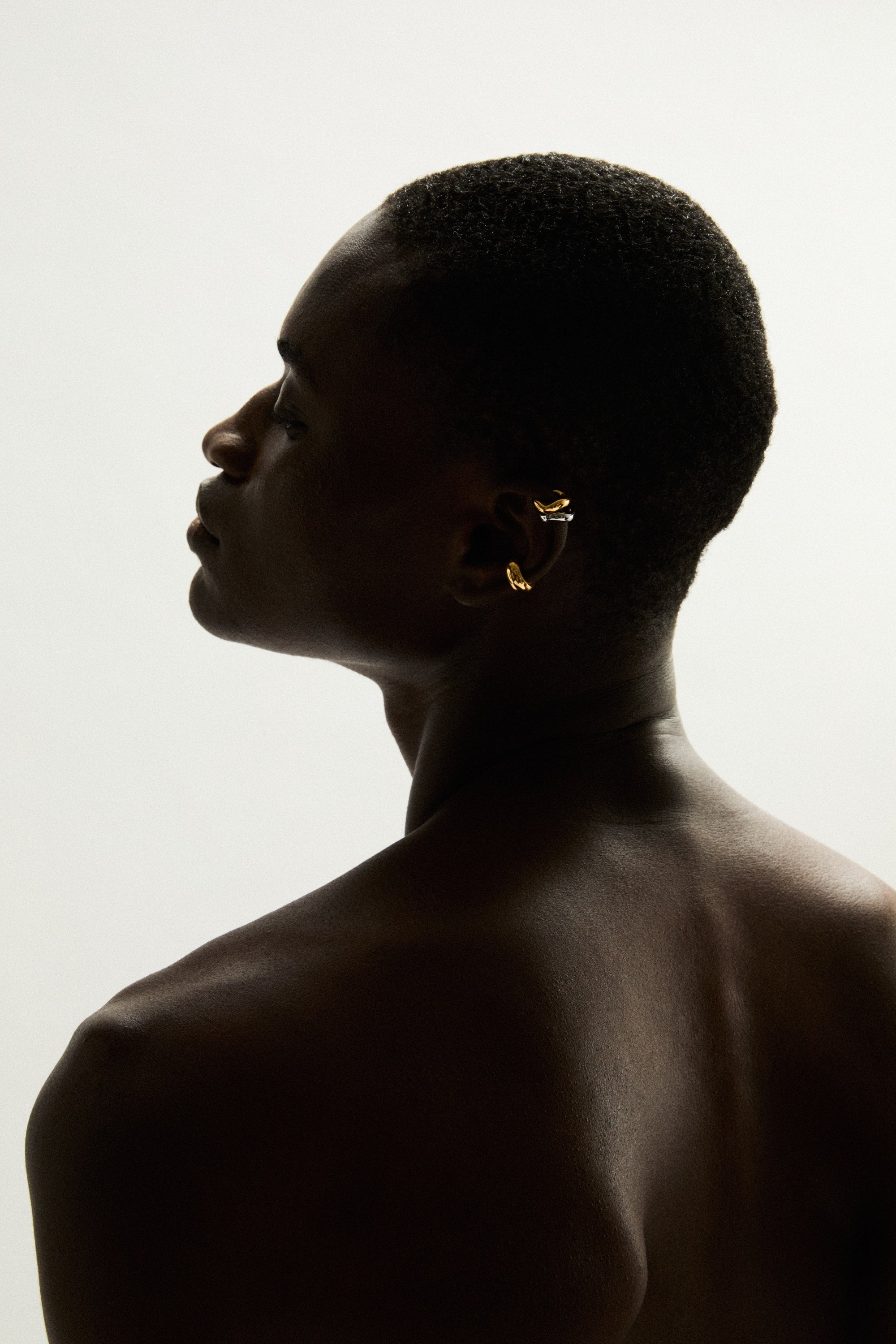 Silver/Gold Earrings – Poem Objects